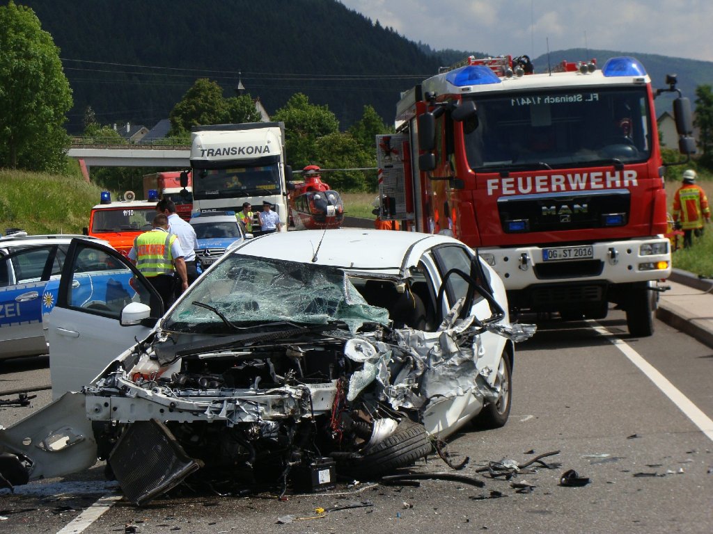 Unfall B33 Heute