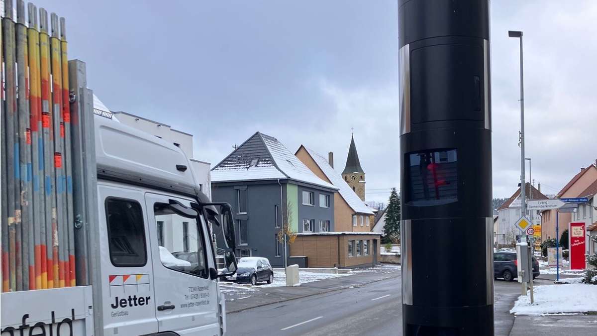 Verkehr im Zollernalbkreis: Moderne Blitzer - Standorte, Spitzenreite ...