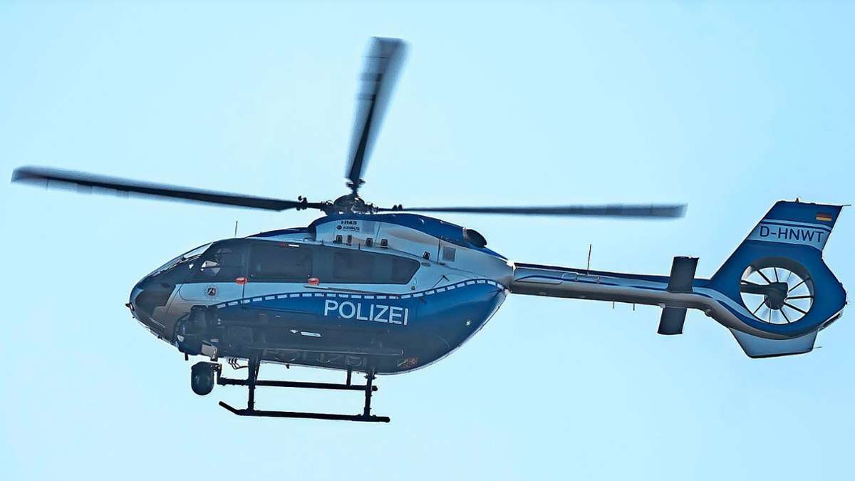 Hubschrauber Uber Zeulenroda Heute