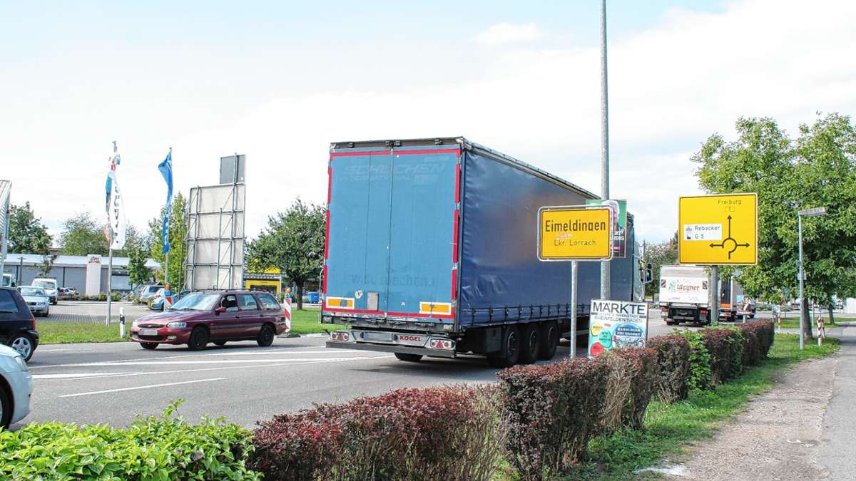 Eimeldingen: Einführung von Tempo 30 auf der Eimeldinger Ortsdurchfahrt ...